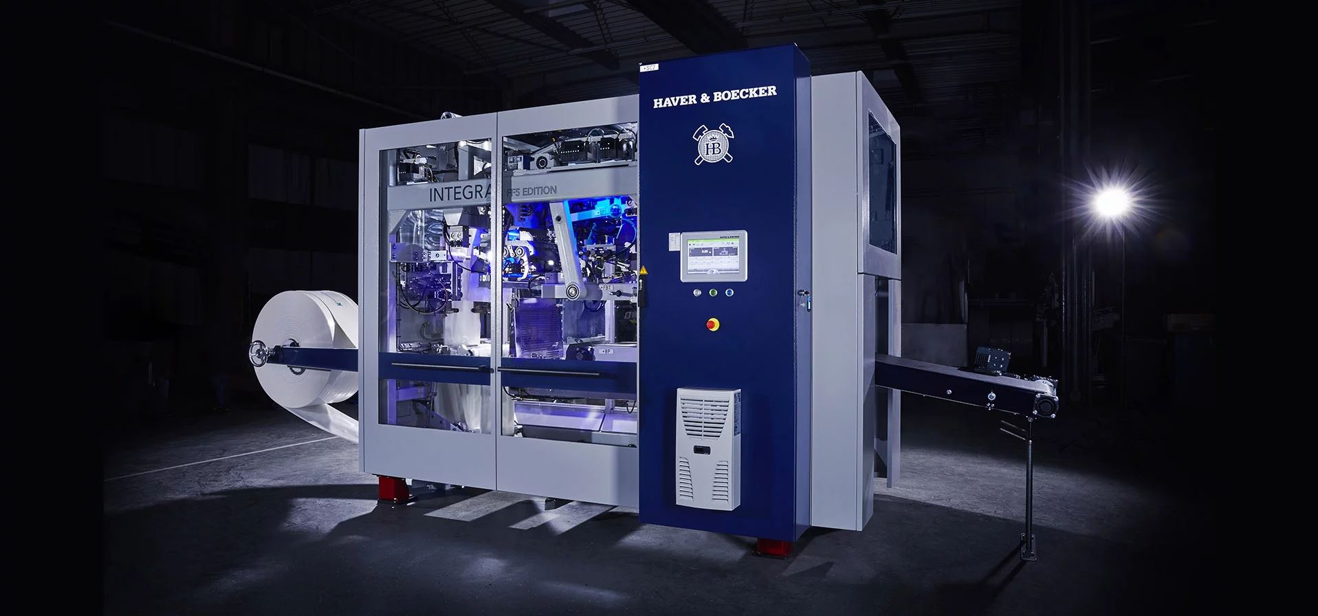 INTEGRA FFS - NEWTEC BAG PALLETIZING